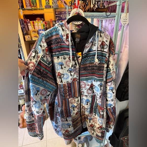 Jackets & Coats | Multicolor Patterned Womans Jacket | Poshmark